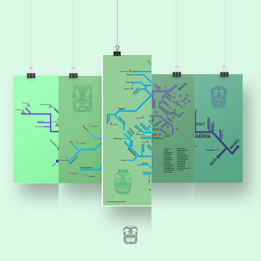 AWA TOPO CHATS (A2 Poster Size) – MITA CREATIVE LTD